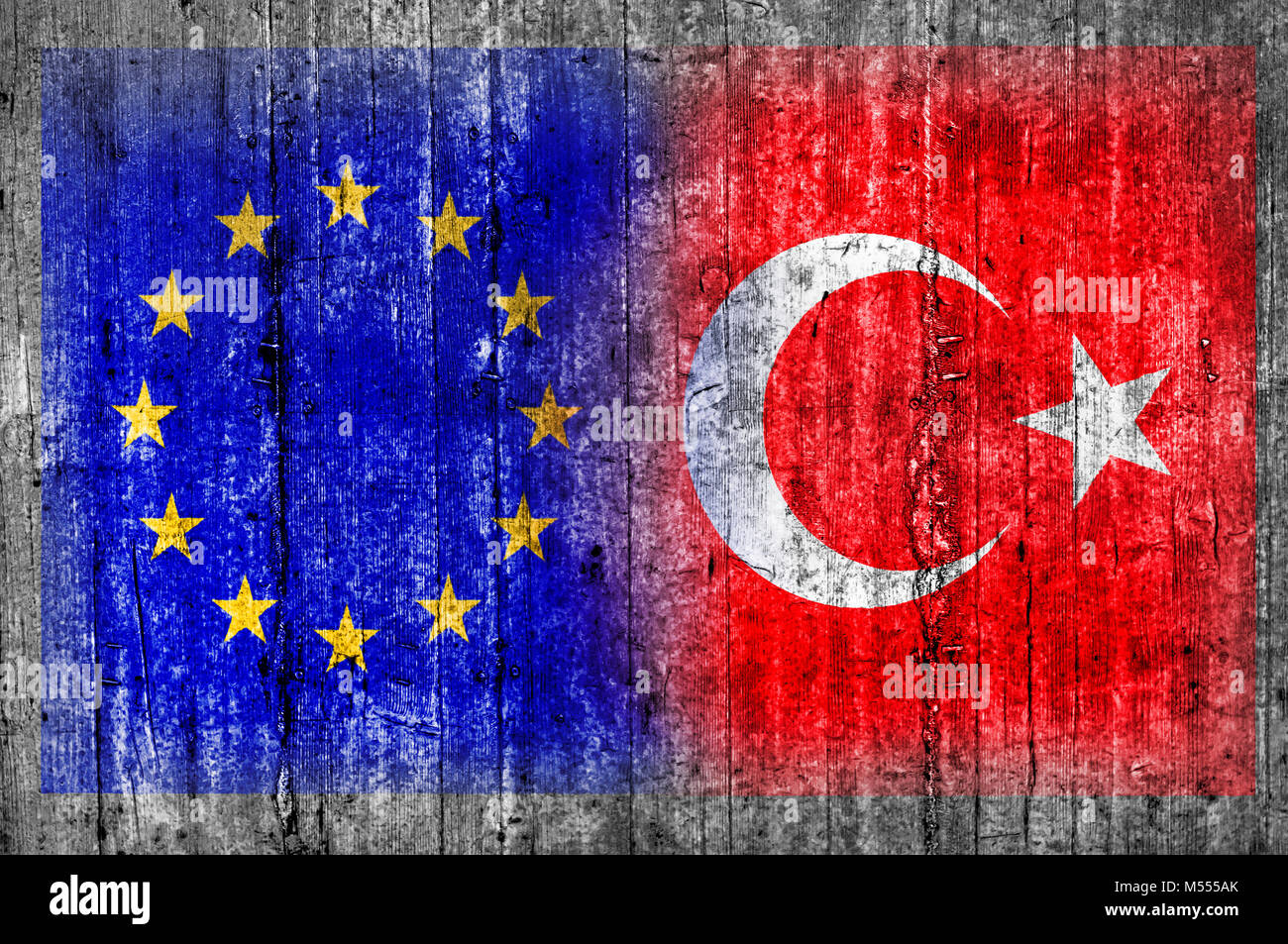 Turkey european union flag hi-res stock photography and images - Alamy