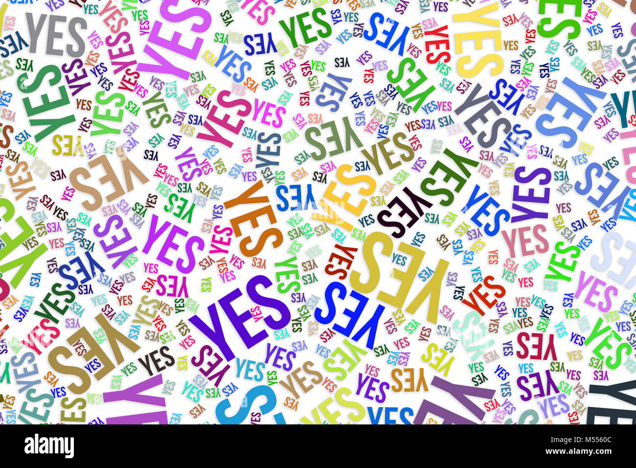 Yes motivation conceptual word cloud for for design wallpaper, texture ...