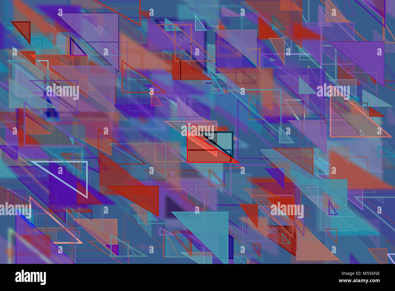 Random triangle shape, digital generative art for design texture ...