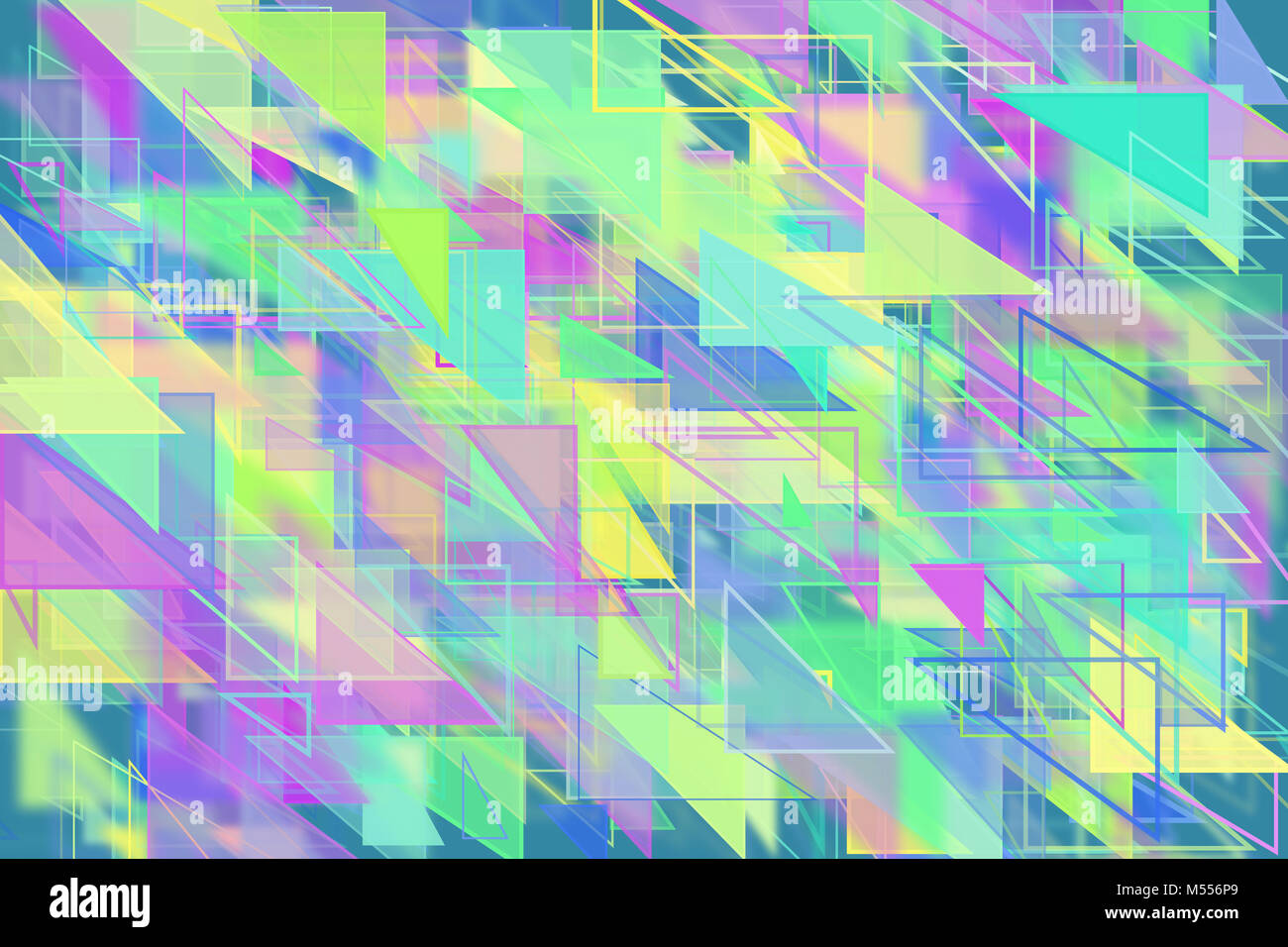 Random triangle shape, digital generative art for design texture ...