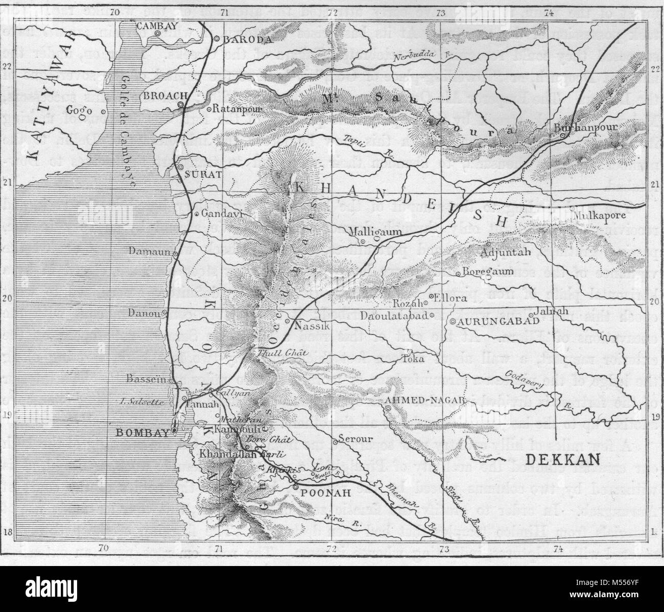 Map of mumbai hi-res stock photography and images - Alamy