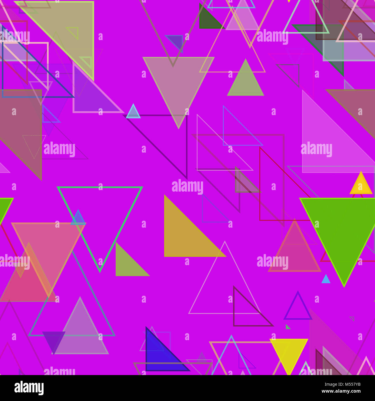 Seamless pattern, Random triangle shape, digital generative art for ...
