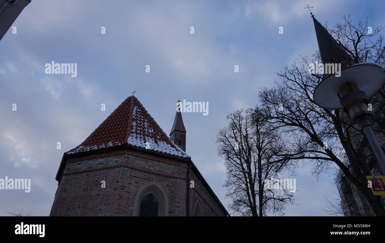 Dingolfing Bayern Niederbayern Kirche und Altstadt Obere Stadt ...