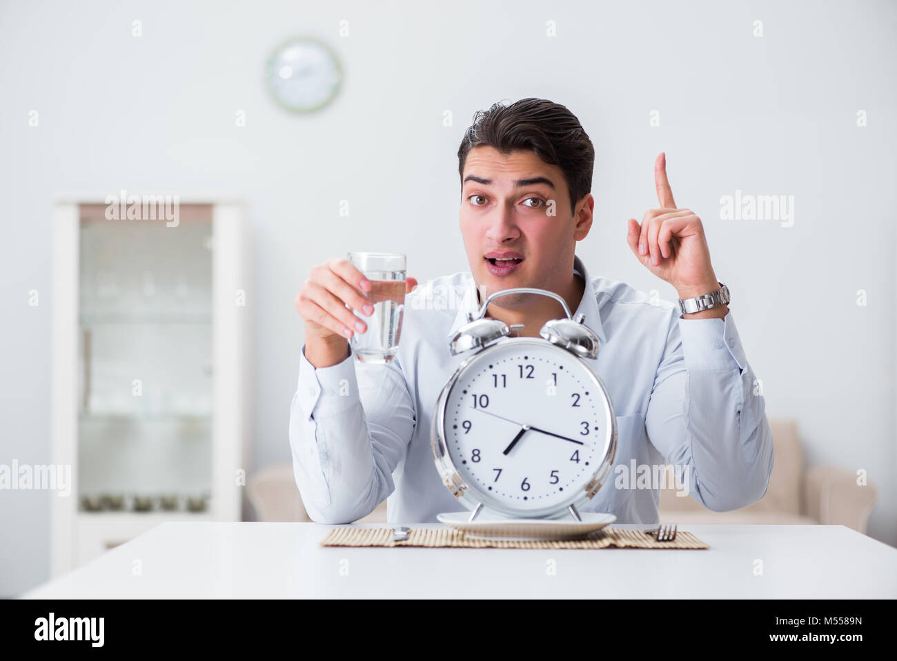 The concept of slow service in restaurants Stock Photo - Alamy