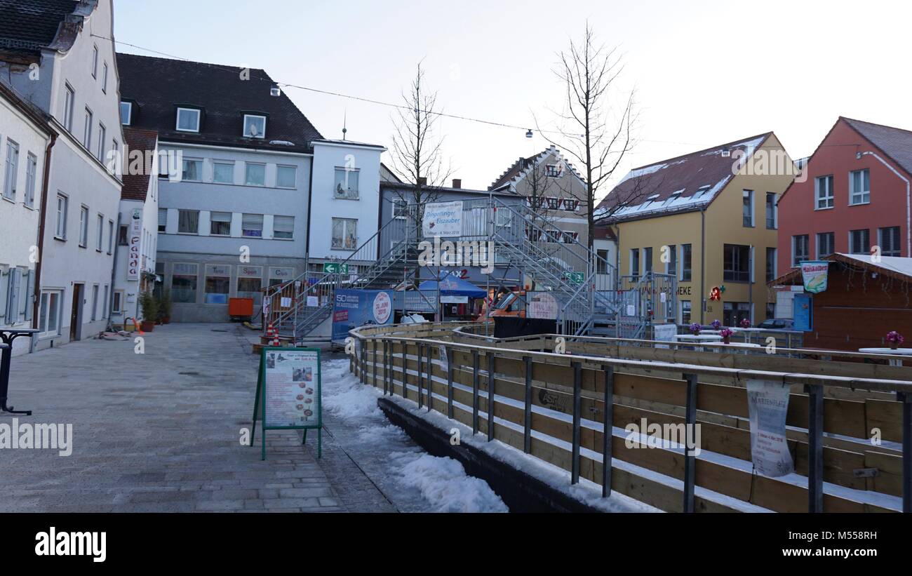 Dingolfing Bayern Niederbayern Kirche und Altstadt Obere Stadt ...