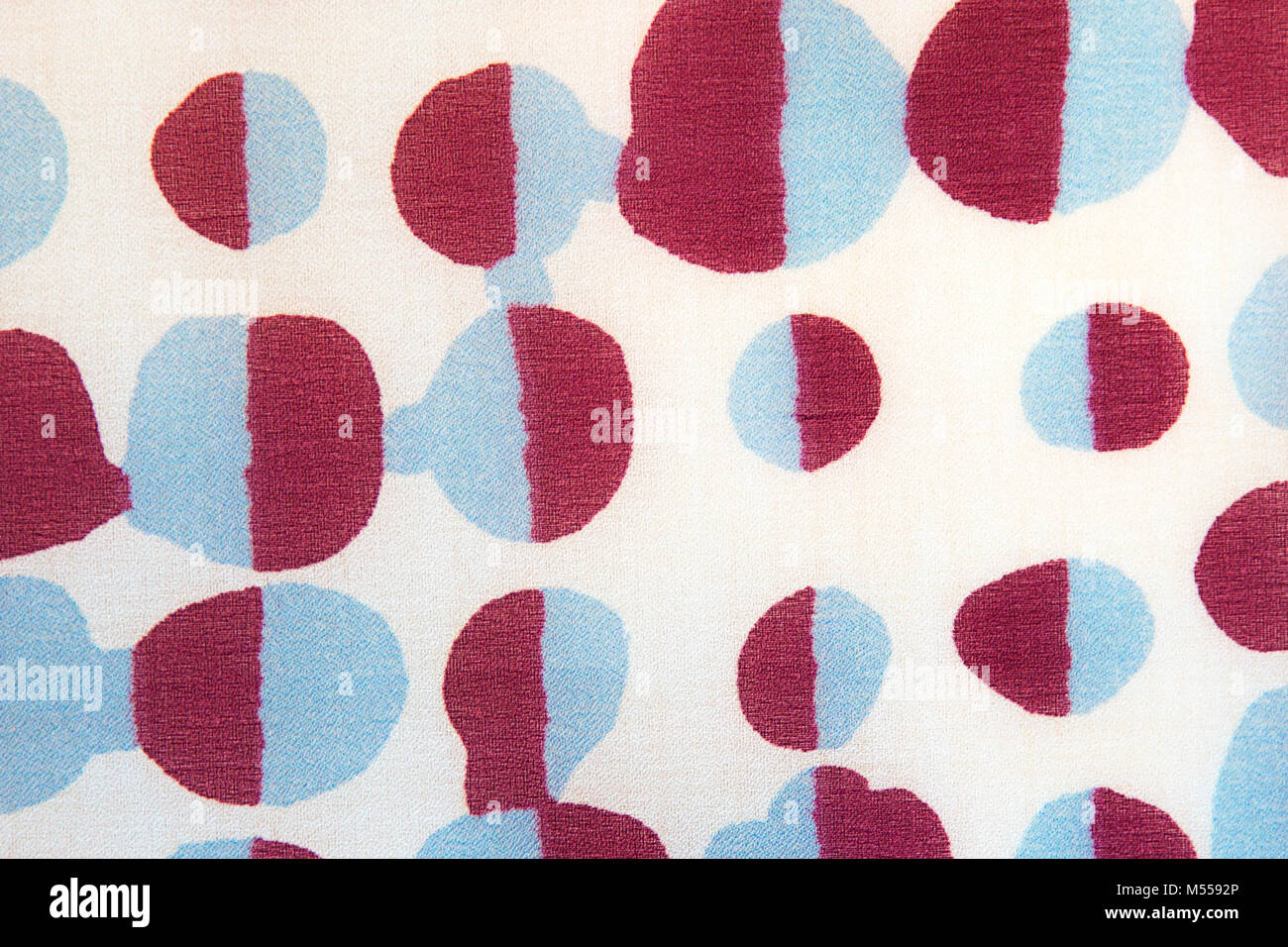 Detail of vintage fabric pattern Stock Photo - Alamy