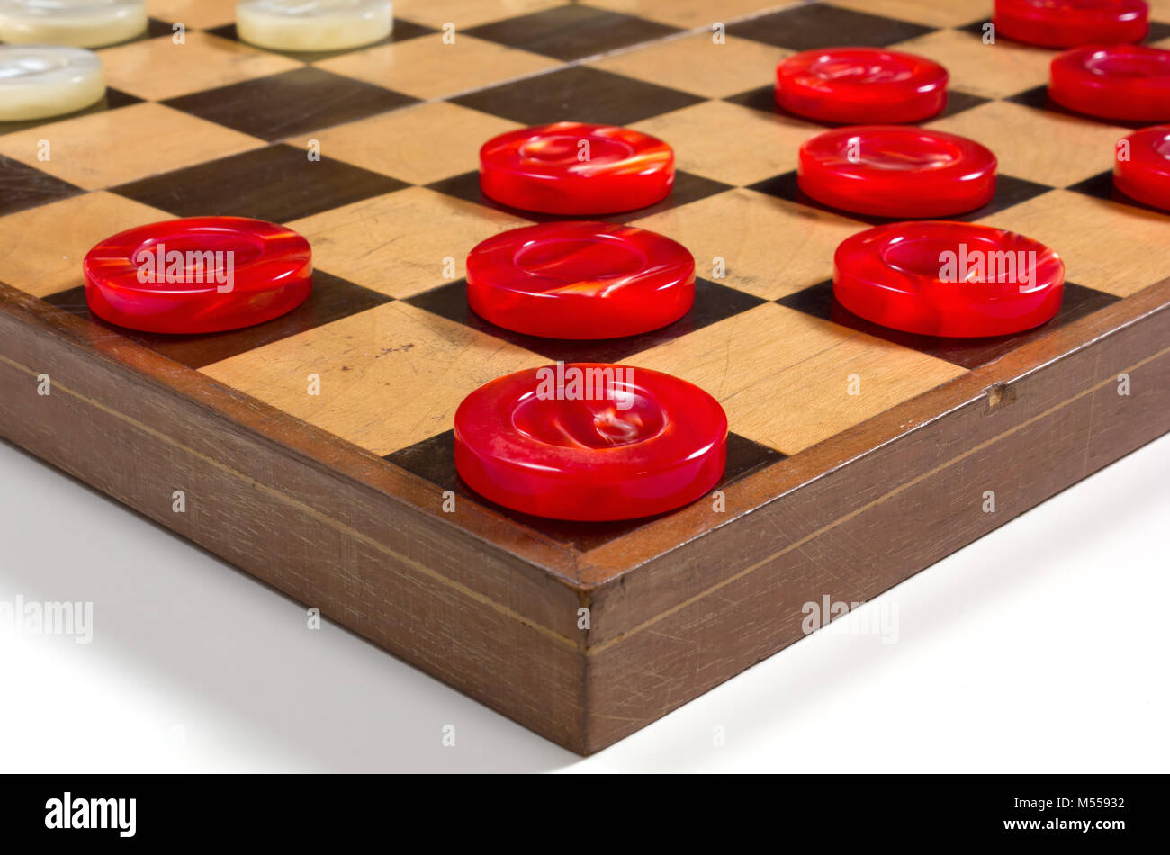 Red and white checkerboard hi-res stock photography and images - Alamy