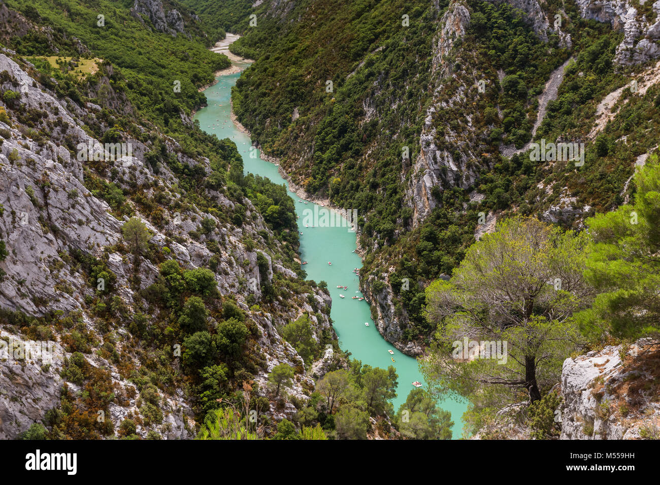 Canyon of Verdon - Provence France Stock Photo - Alamy