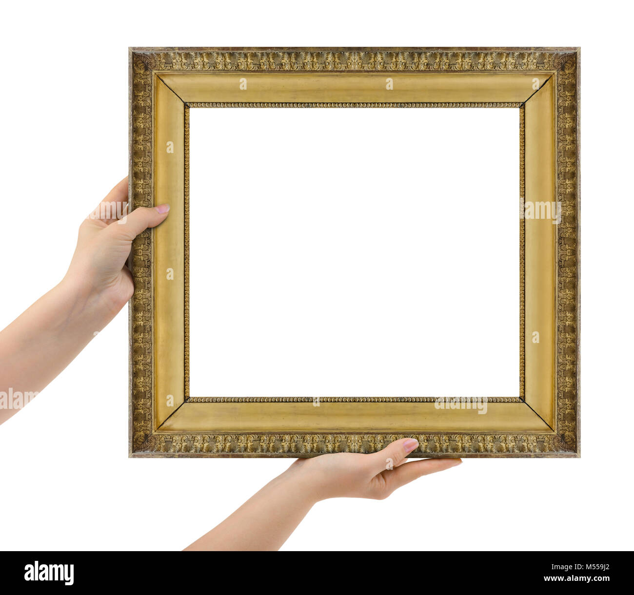 Hands frame landscape Cut Out Stock Images & Pictures - Alamy