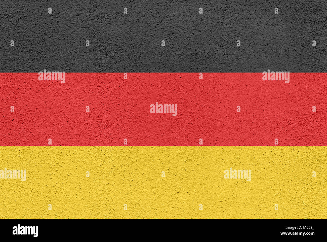German flag painted on an exterior wall of a building Stock Photo - Alamy