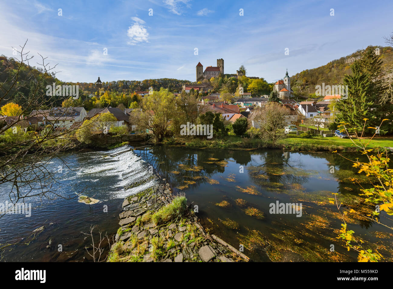 Castle Hardegg in Austria Stock Photo - Alamy