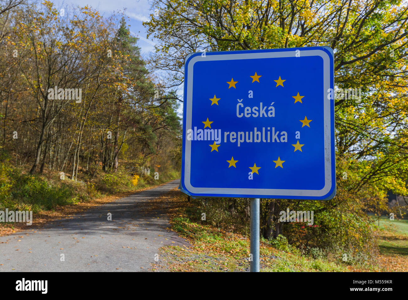 Czech border hi-res stock photography and images - Alamy