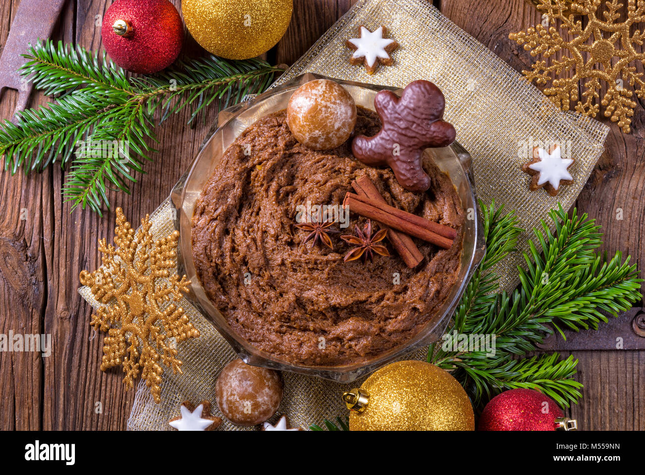 fresh gingerbread dough Stock Photo - Alamy