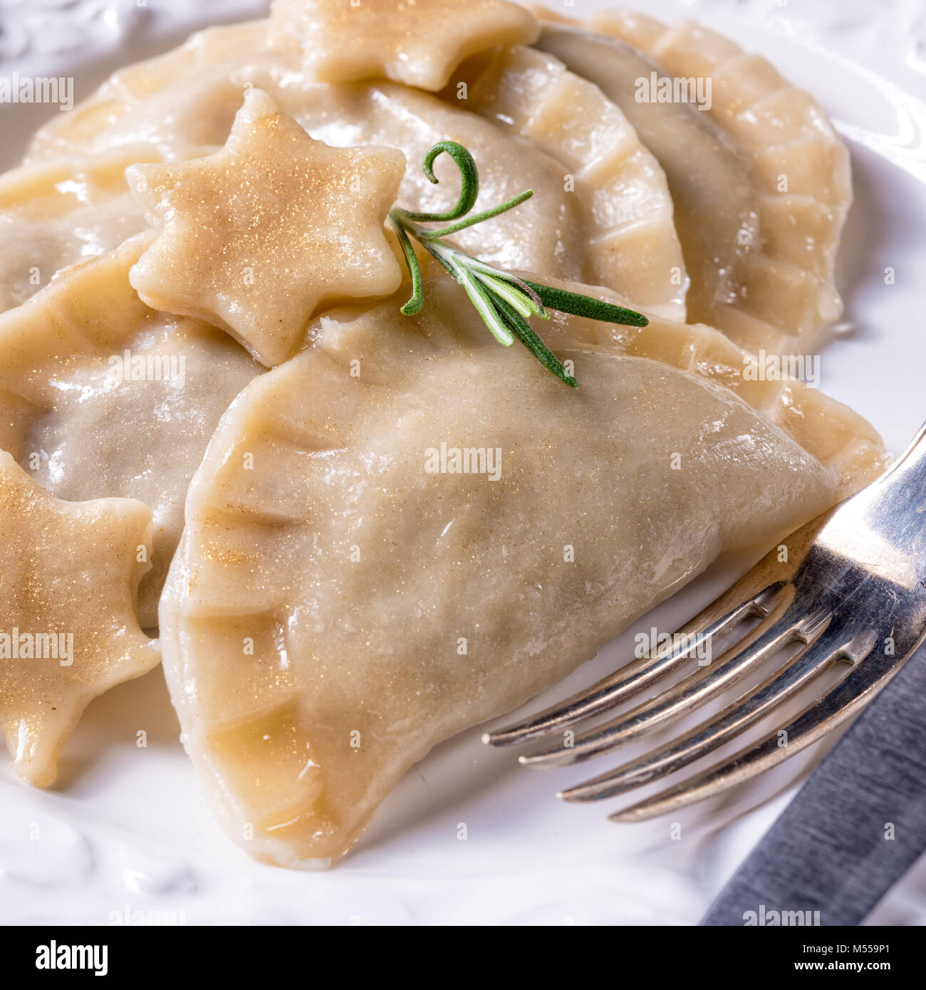 traditional christmas pierogi Stock Photo - Alamy