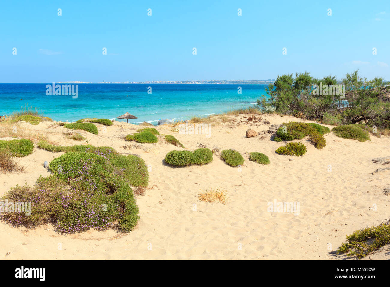 Beach Punta della Suina, Salento, Italy Stock Photo - Alamy