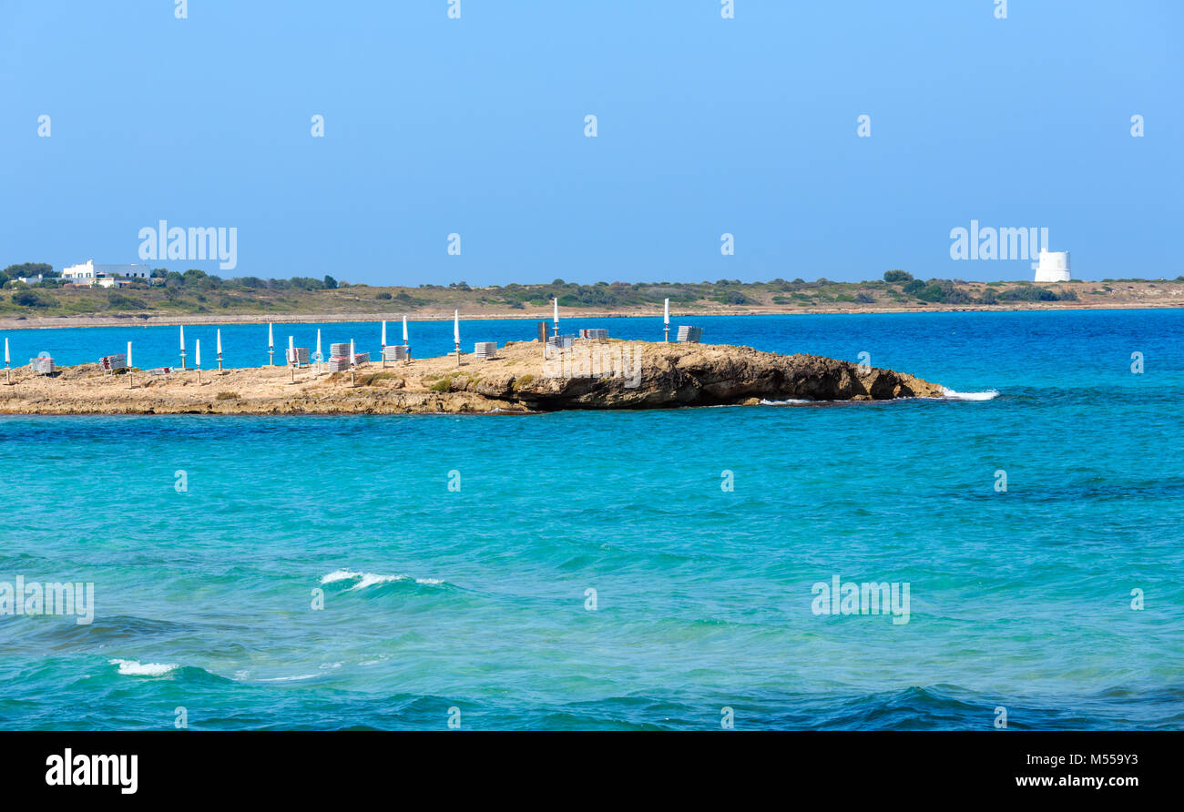 Beach Punta della Suina, Salento, Italy Stock Photo - Alamy