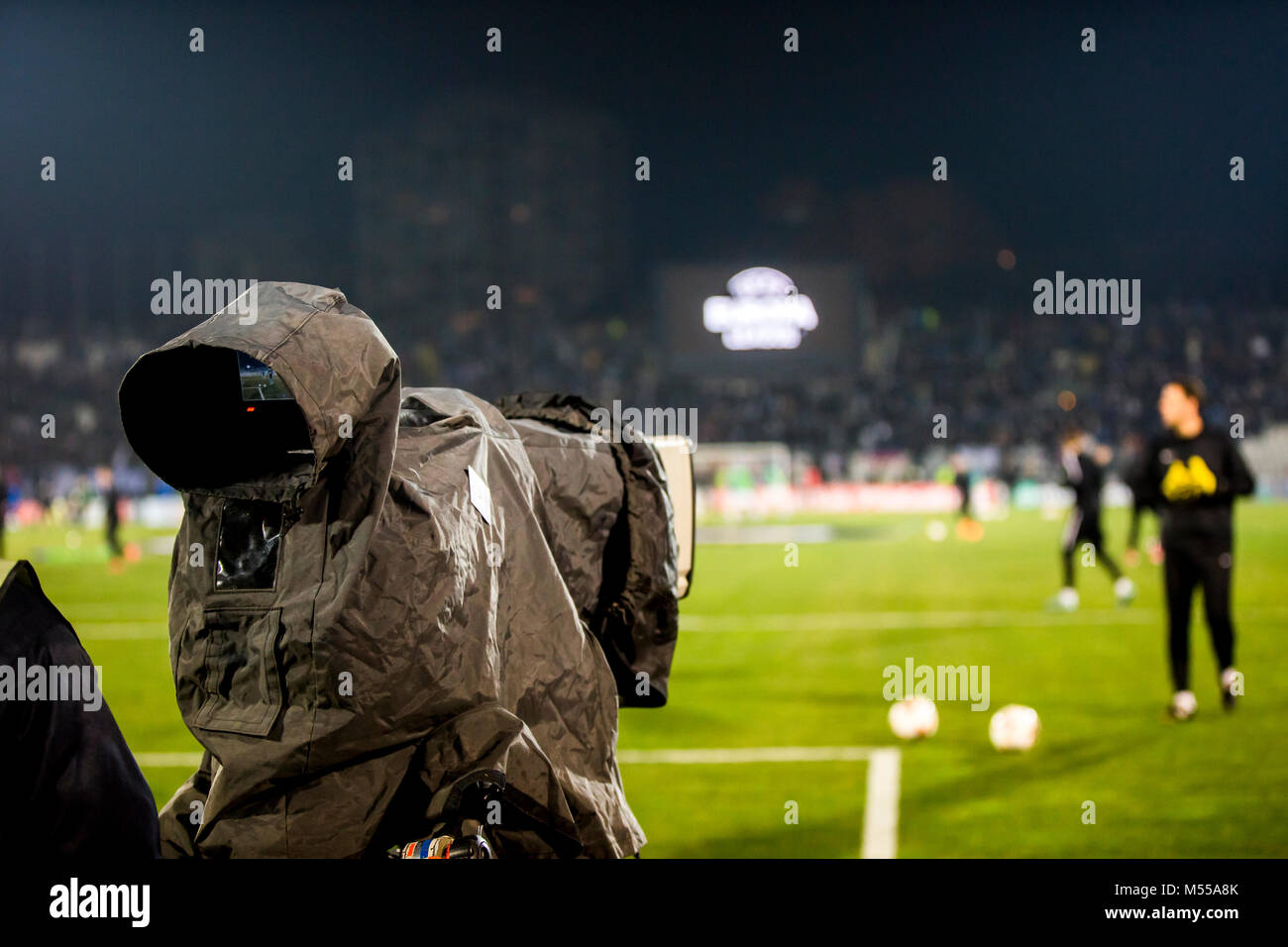 Tv Camera At Football Match Stock Photos & Tv Camera At Football Match ...