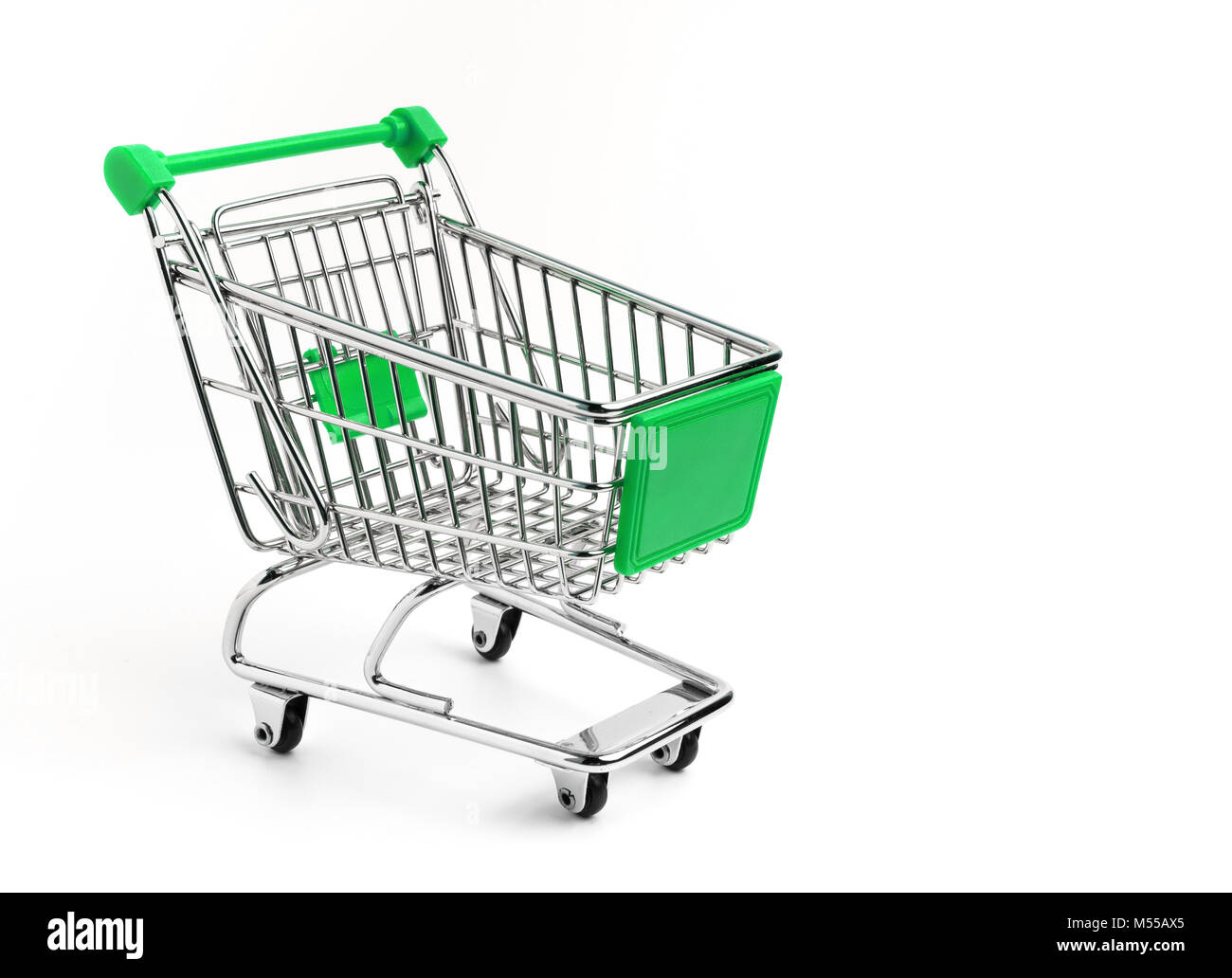 Shopping carts green hi-res stock photography and images - Alamy