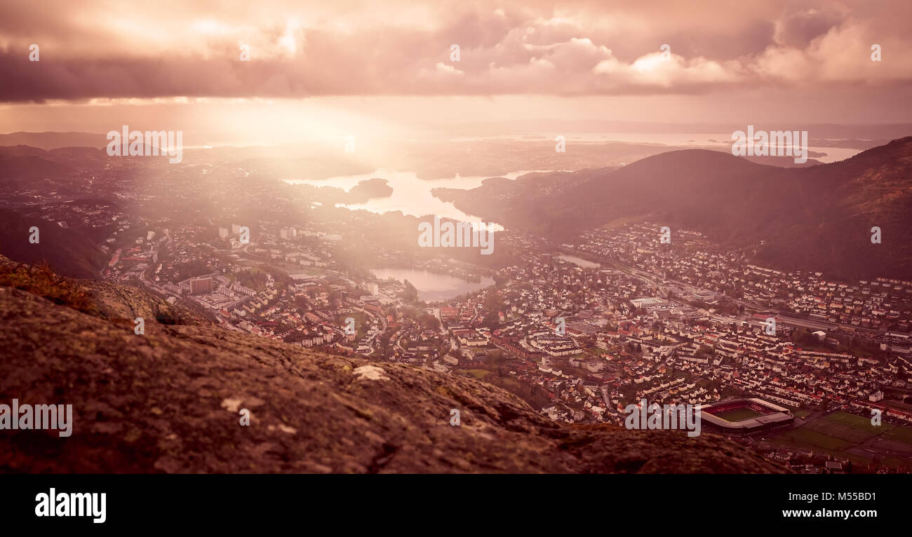 Bergen panoramic hi-res stock photography and images - Alamy