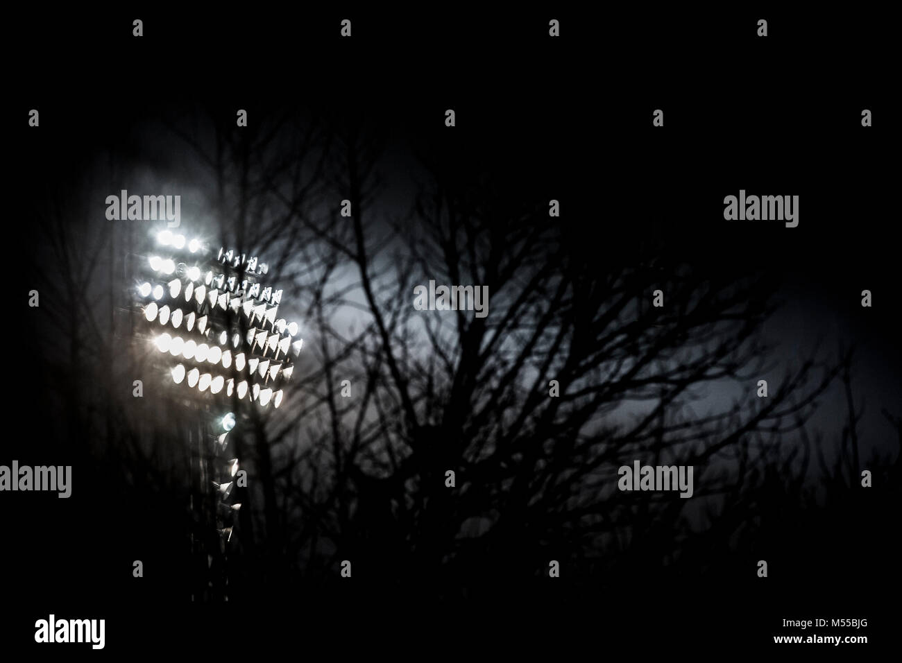 Stadium light flare hi-res stock photography and images - Alamy