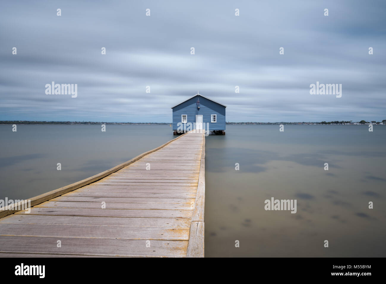 PERTH, Australia, WA / Western Australia - 2017 December 30, Blue Boat ...