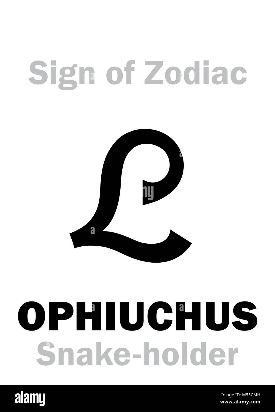 Ophiuchus symbol hi-res stock photography and images - Alamy