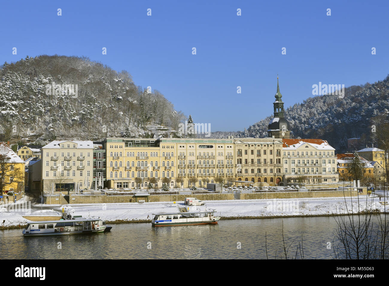 Bad schandau boat hi-res stock photography and images - Alamy