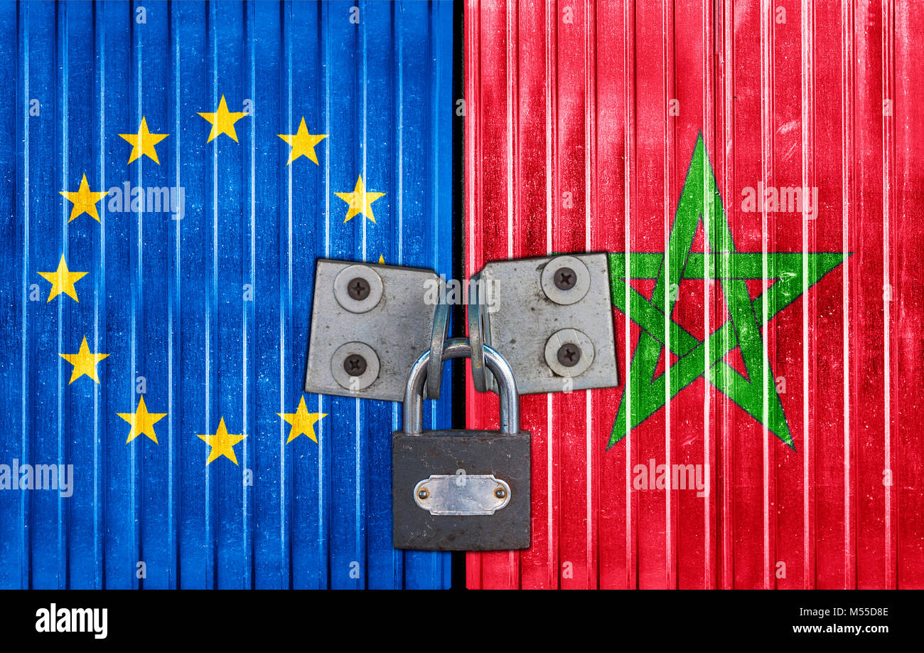 Morocco official flag hi-res stock photography and images - Alamy