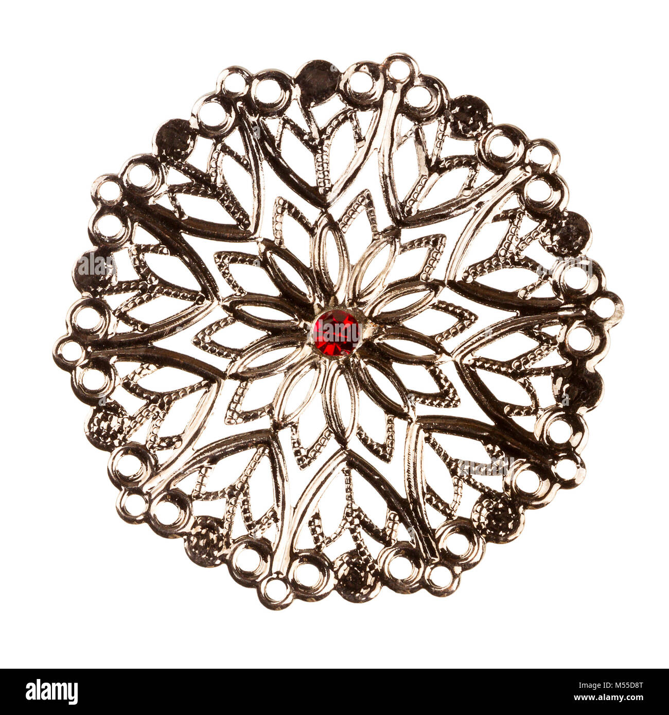 Silver brooch hi-res stock photography and images - Alamy