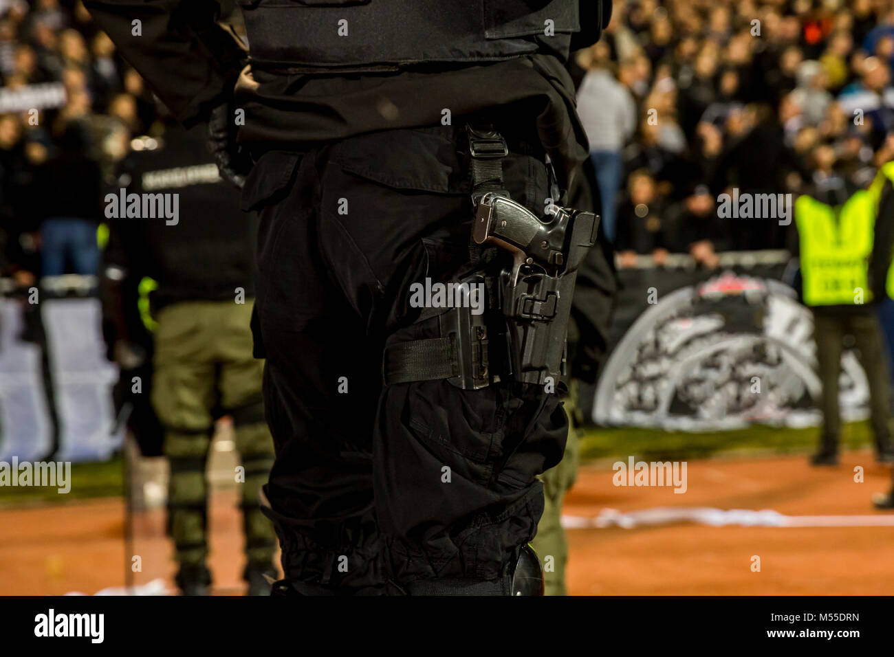 Europe football hooligans fight hi-res stock photography and images - Alamy