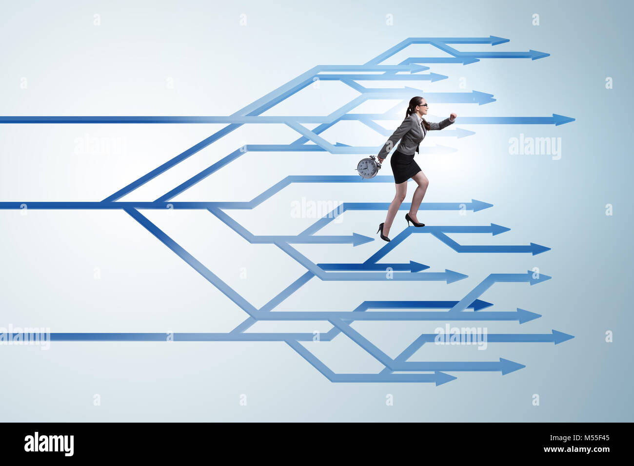 Choosing different paths hi-res stock photography and images - Alamy