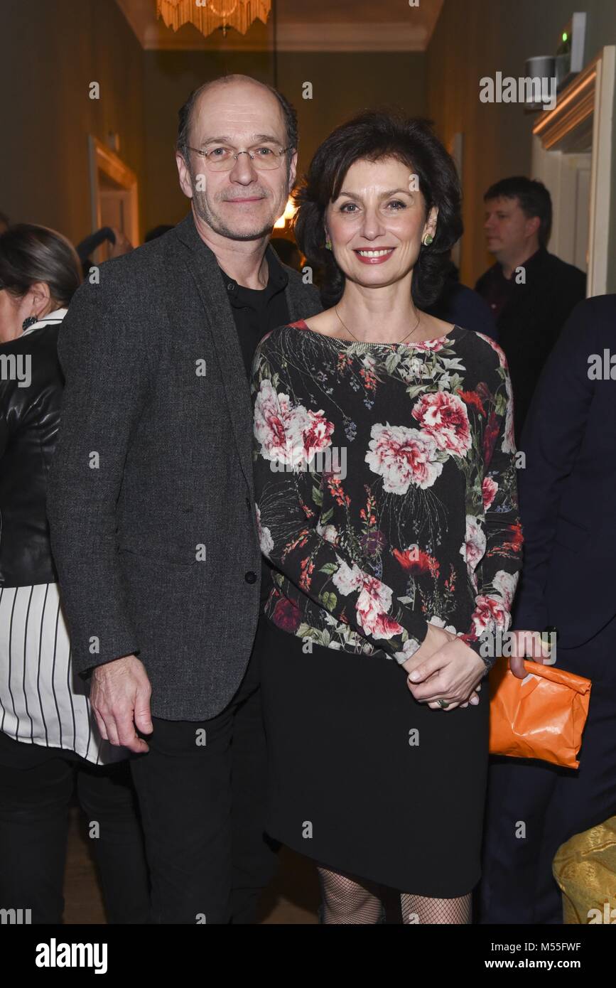 Berlin, Deutschland. 19th Feb, 2018. Marijam Agischewa and Horst ...