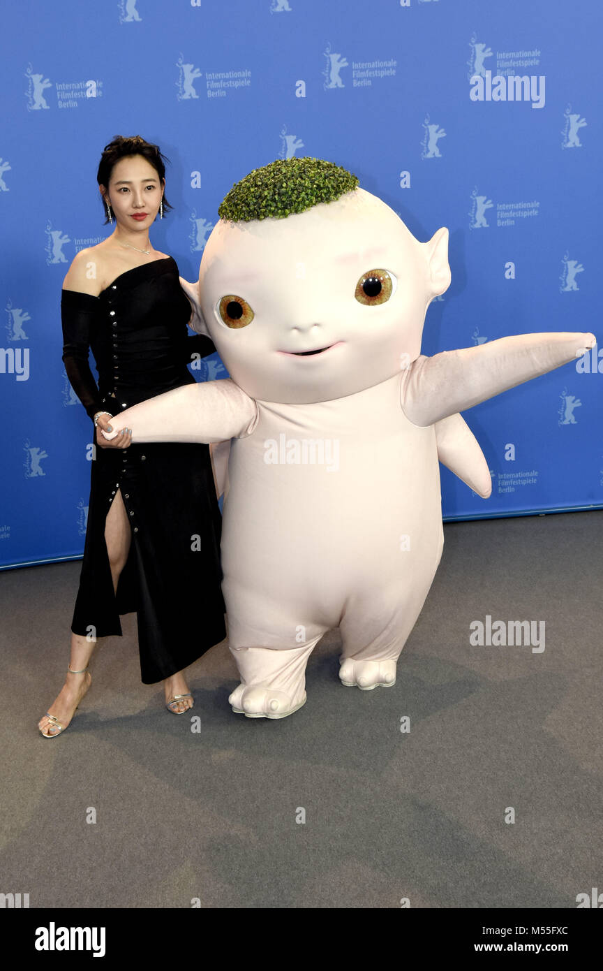 Berlin, Germany. 18th Feb, 2018. Bai Baihe during the 'Zhuo yao ji 2 ...