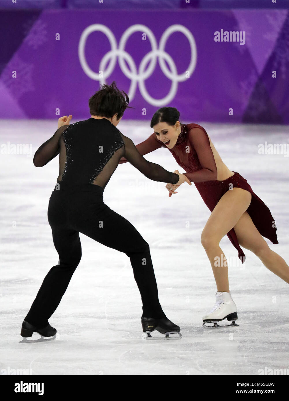 Gangneung, South Korea. 20th Feb, 2018. Gold medal winners TESSA VIRTUE ...