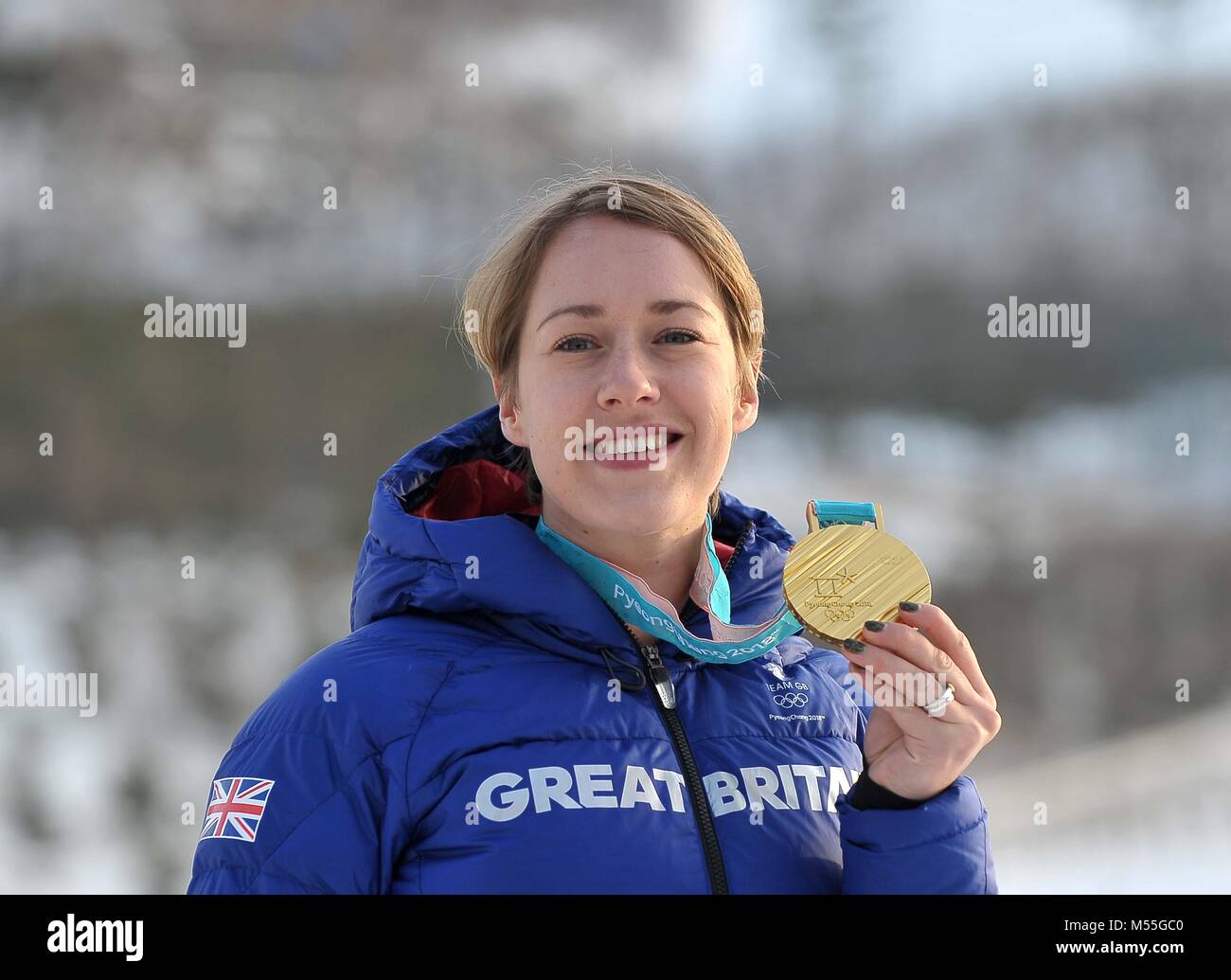 Pyeongchang 2018 medals hi-res stock photography and images - Alamy