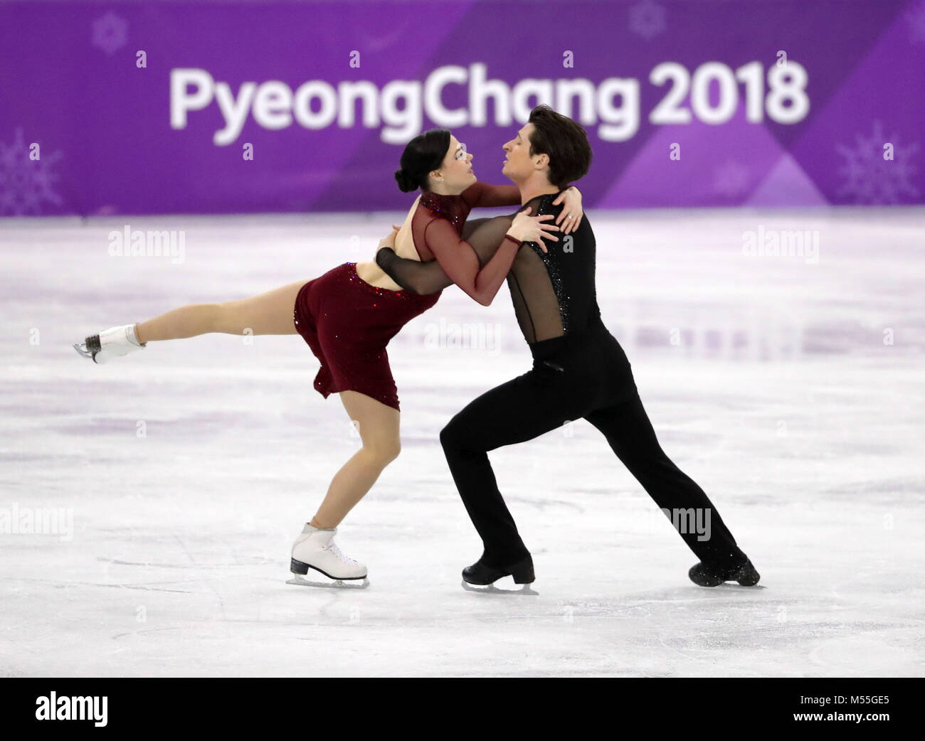 Gangneung, South Korea. 20th Feb, 2018. Gold medal winners TESSA VIRTUE ...