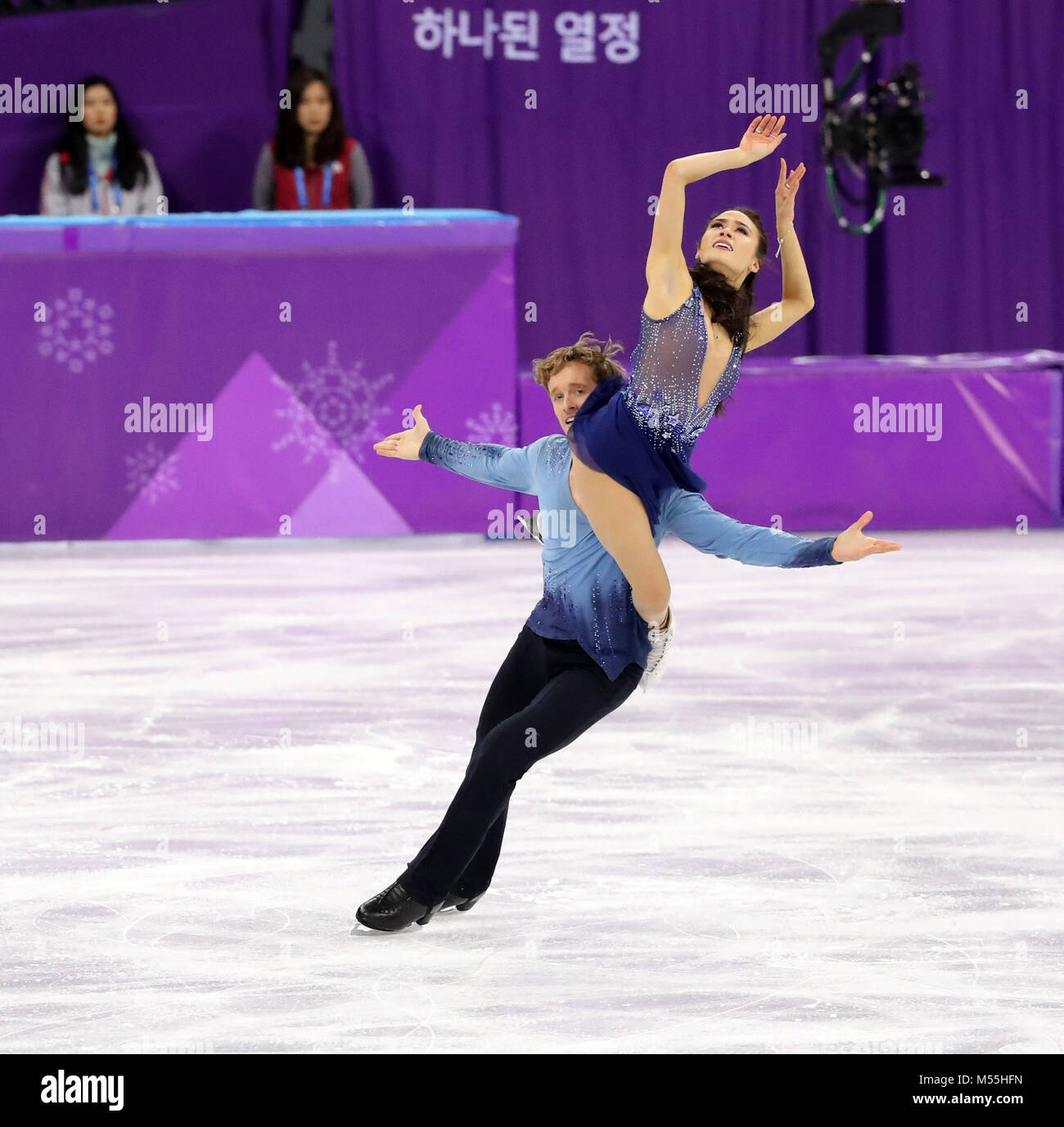 Gangneung, South Korea. 20th Feb, 2018. MADISON CHOCK and EVAN BATES of ...