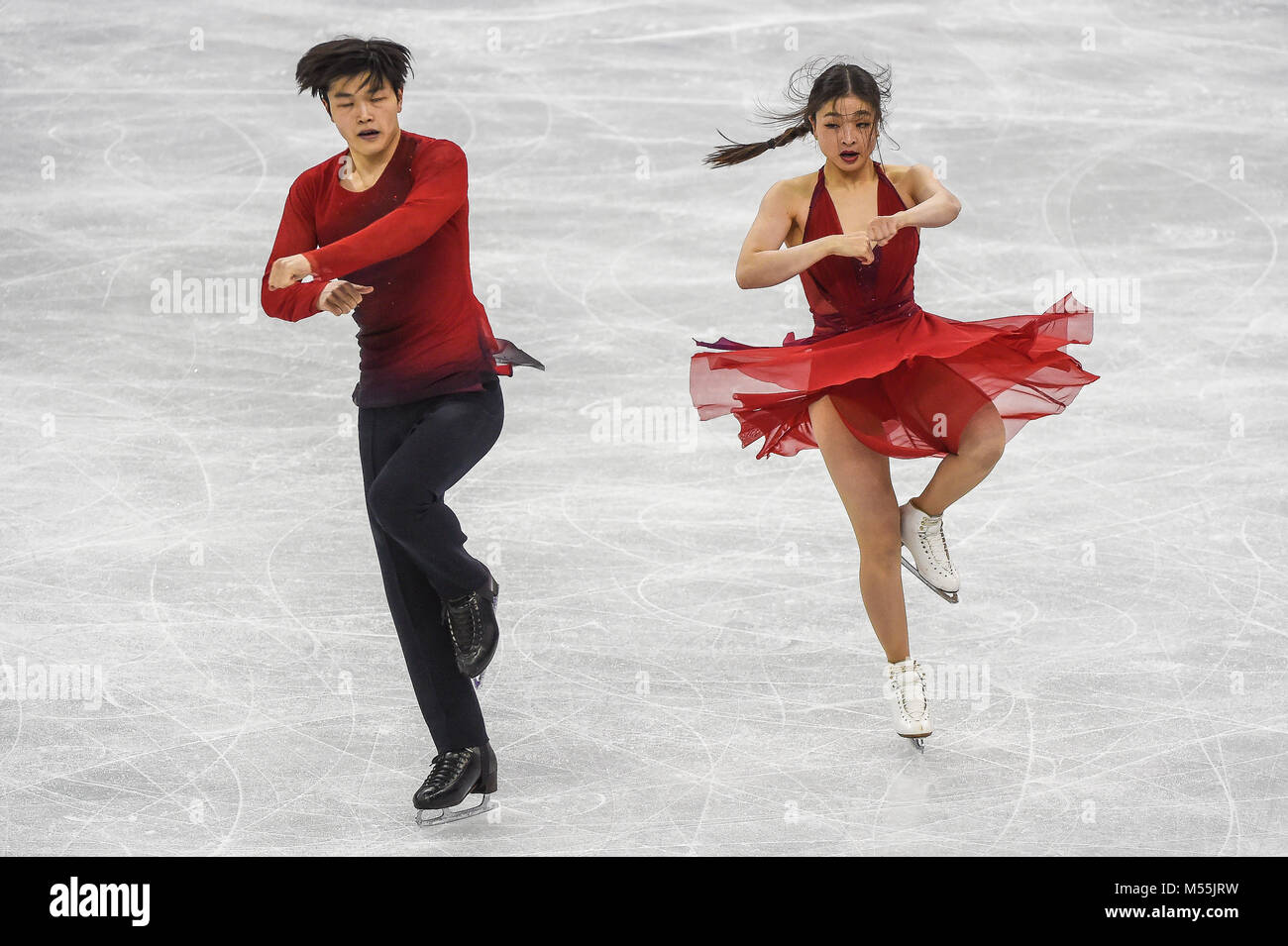 February 20, 2018: Shibutani Maia and Shibutani Alex of Â United States ...