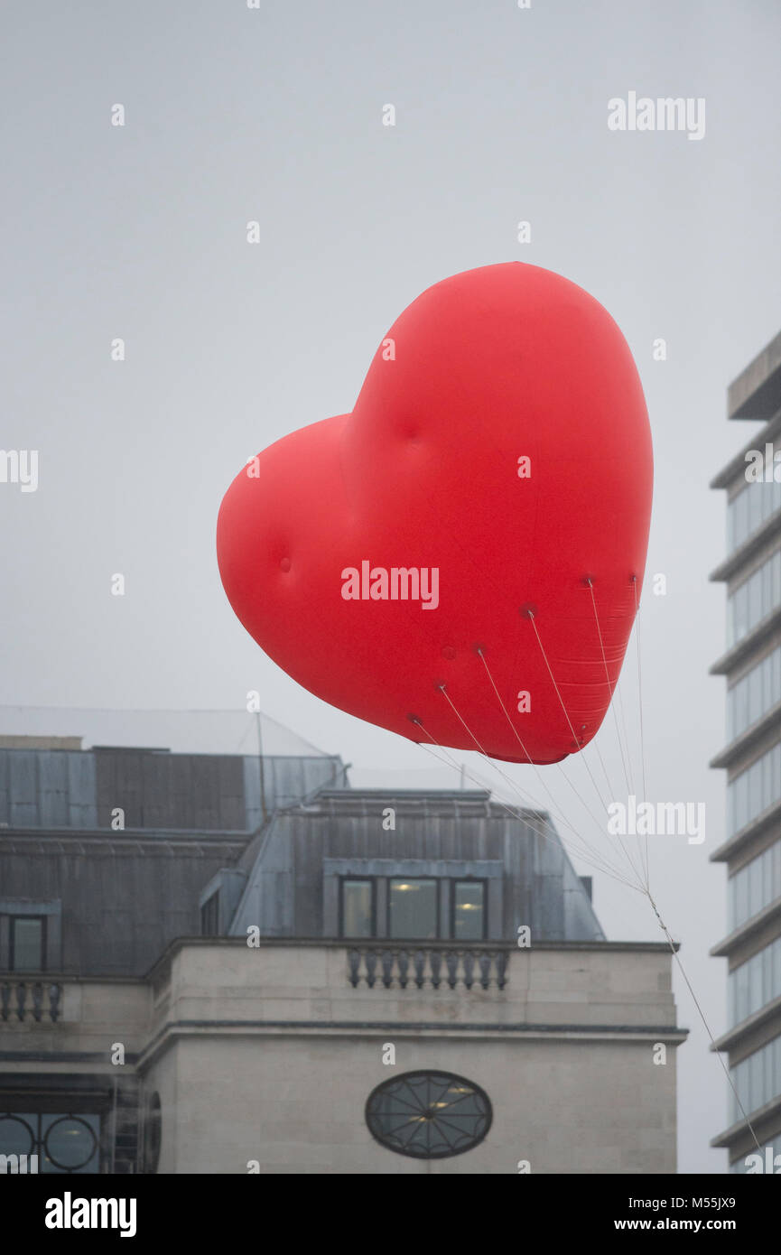 Trafalgar Square, London, UK. 20 February 2018. British fashion ...