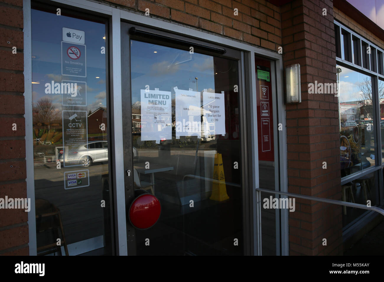 Kfc menu uk hi-res stock photography and images - Alamy
