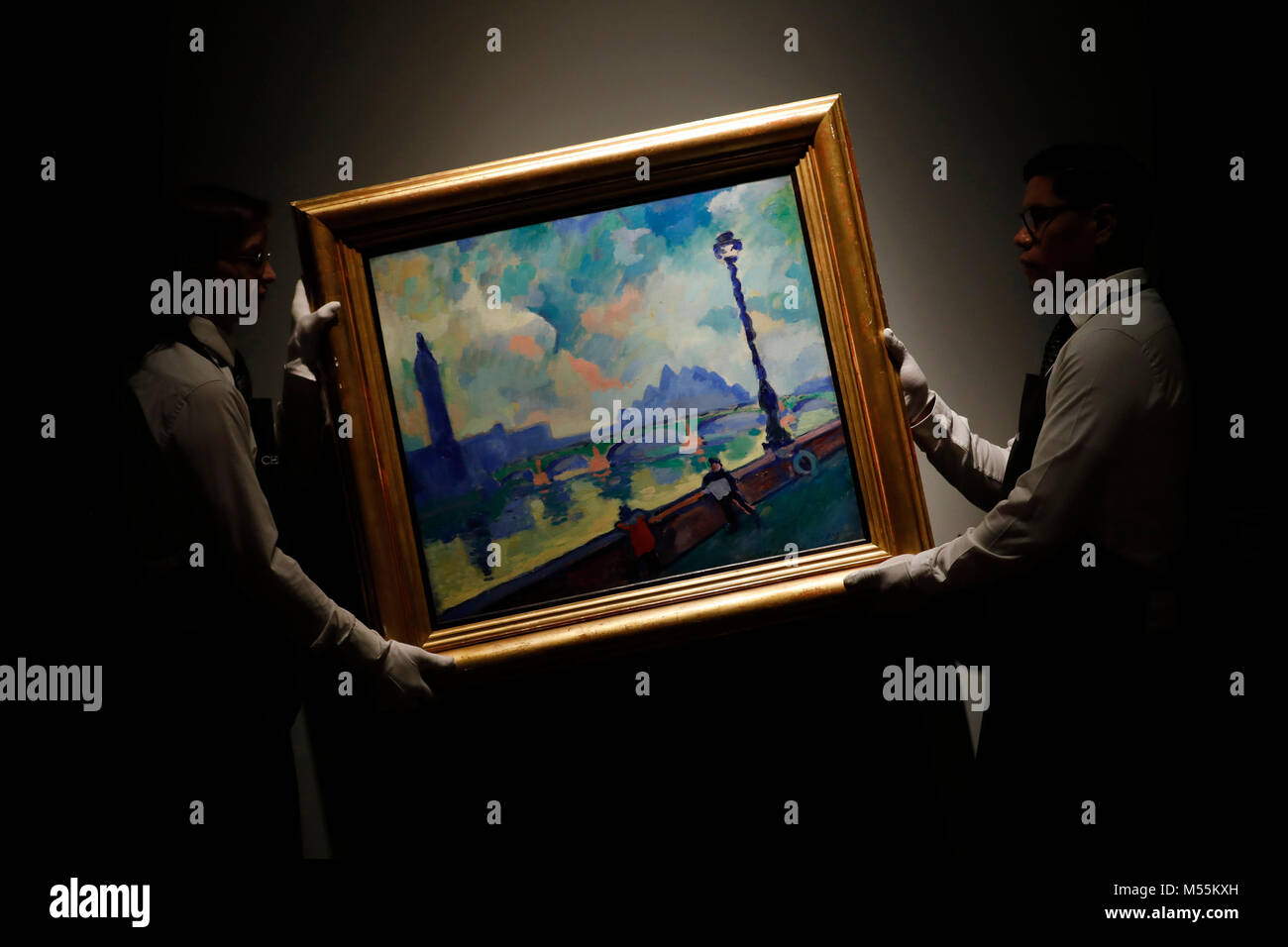 Andre derain the thames hi-res stock photography and images - Alamy