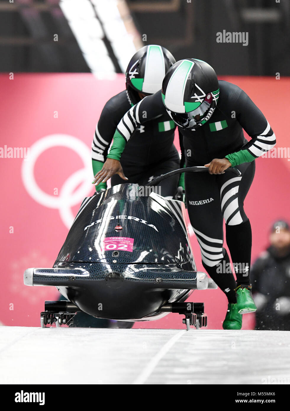 Bobsleigh 2018 olympics nigeria hi-res stock photography and images - Alamy