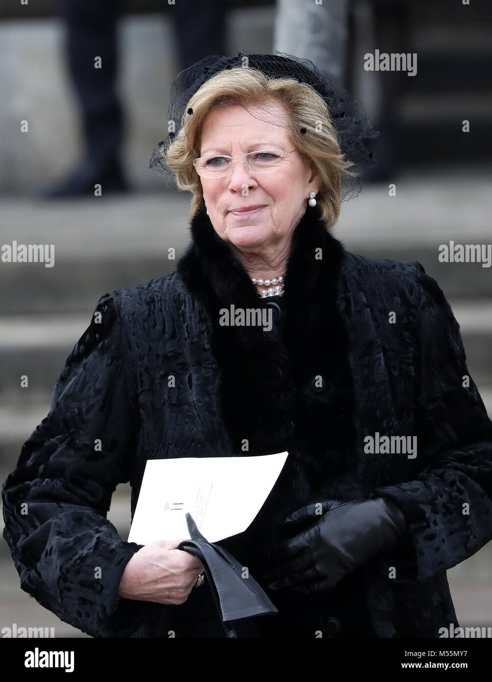 Queen Anne Marie Of Greece High Resolution Stock