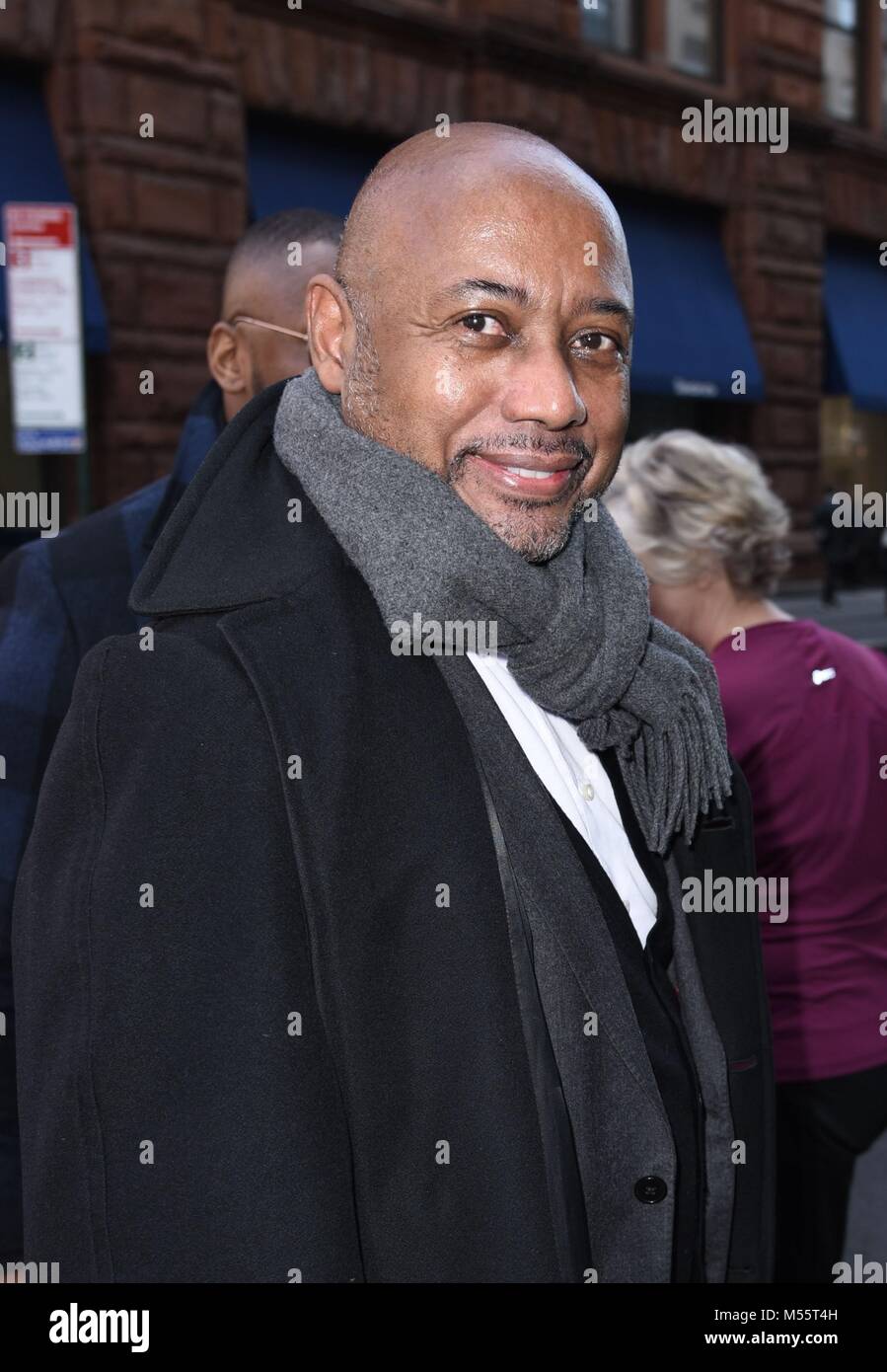 New York, NY, USA. 20th Feb, 2018. Raoul Peck, seen at BUILD Series to ...