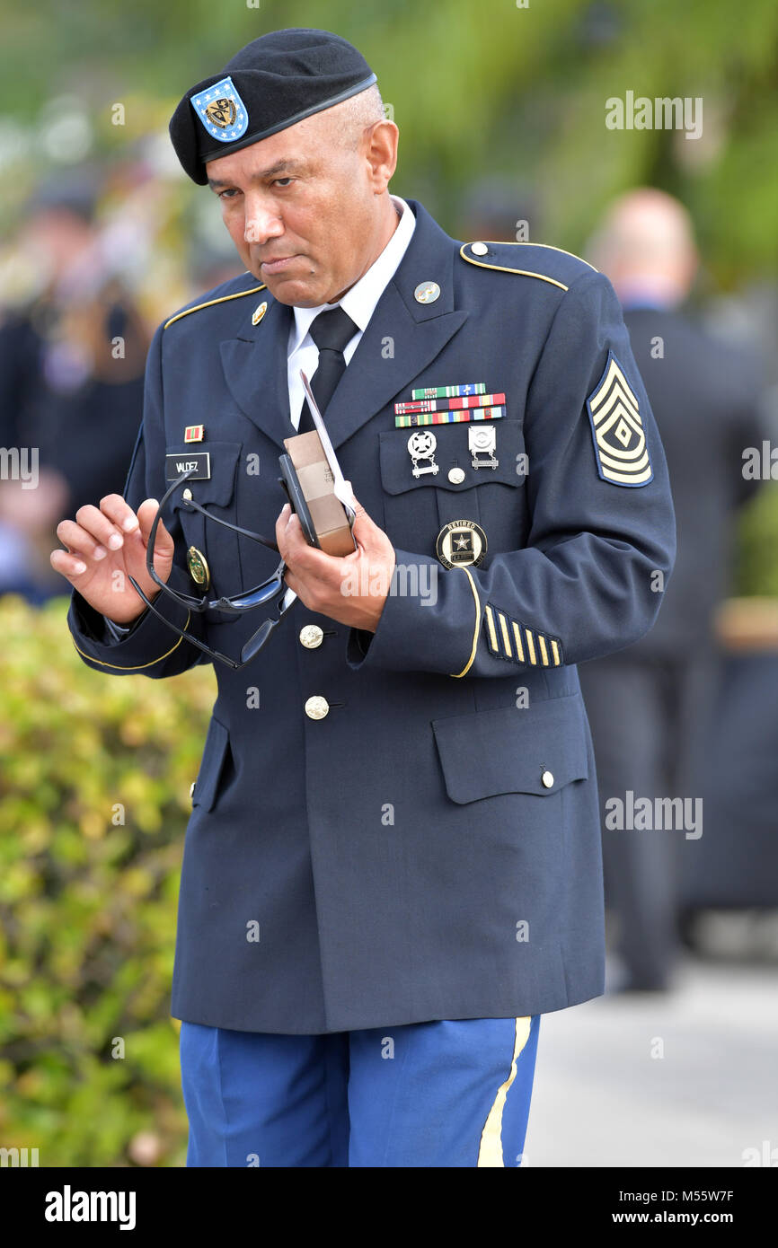 Fort Lauderdale, Florida, USA. 20th Feb, 2018. Peter Wang, 15, who was ...