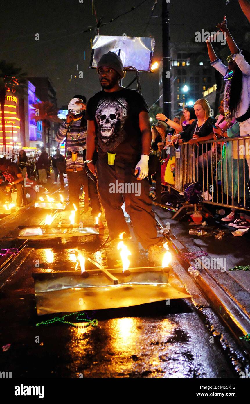 Flambeaux mardi gras hi-res stock photography and images - Alamy
