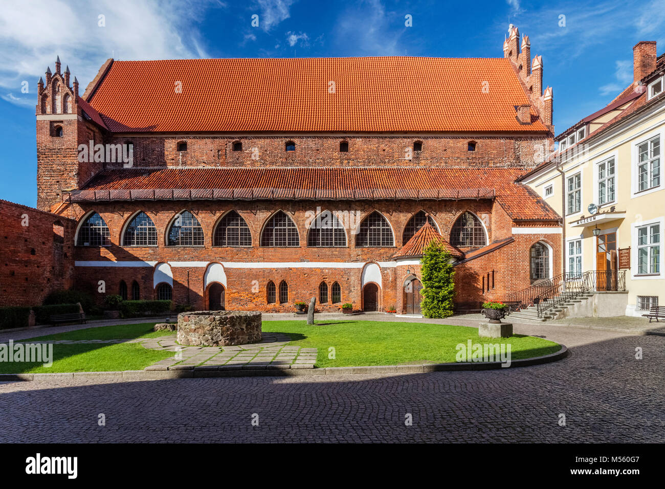 The Gothic castle in Olsztyn, Poland, Europe Stock Photo - Alamy