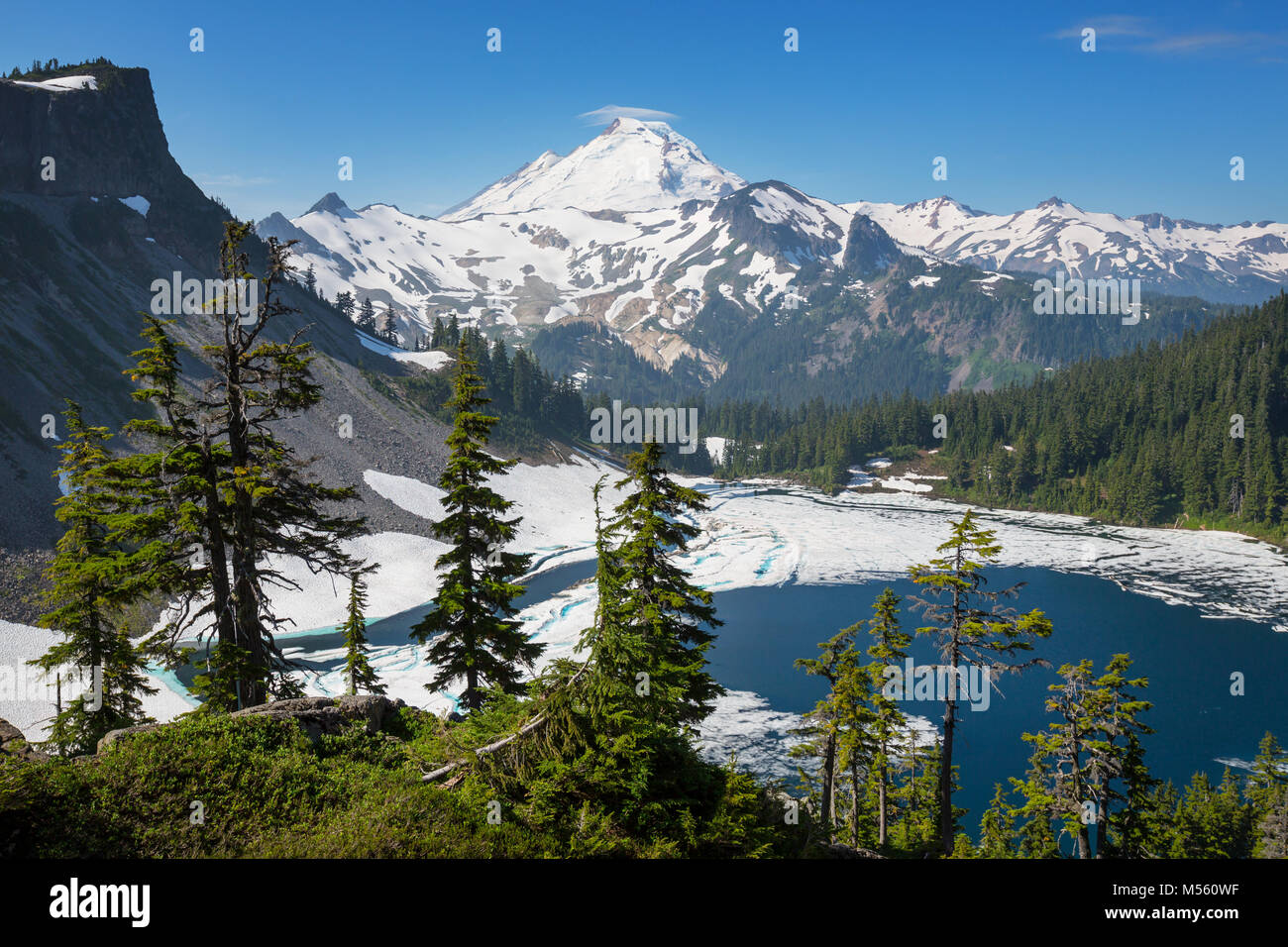 Mt Baker area Stock Photo - Alamy