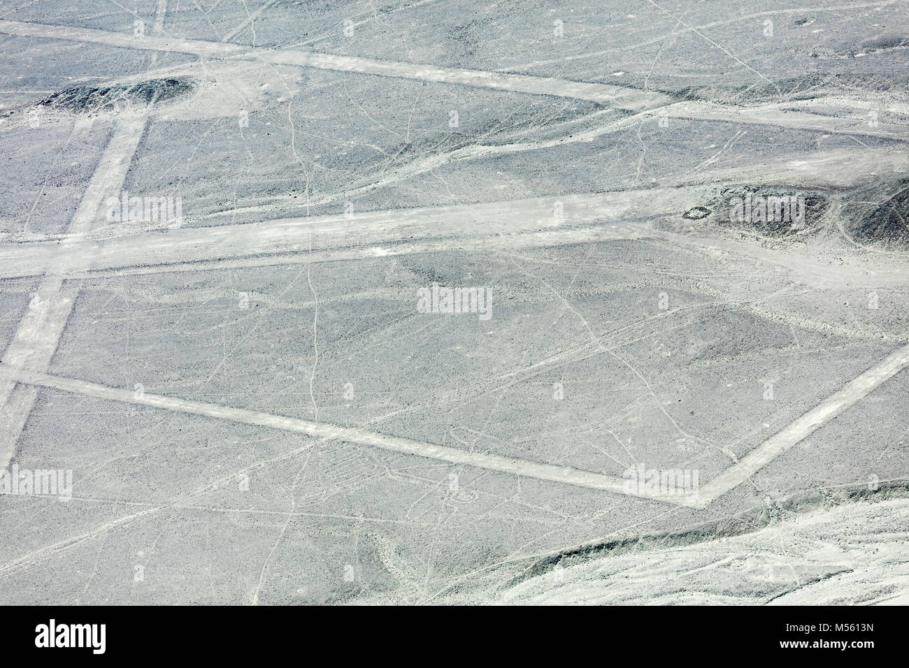 Nazca lines from the aircraft Stock Photo - Alamy
