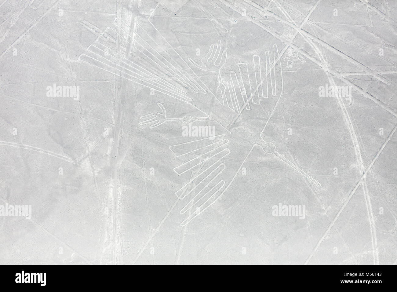 Nazca lines from the aircraft Stock Photo - Alamy